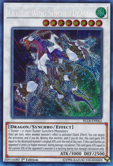 Crystal Wing Synchro Dragon Yu Gi Oh Fandom Powered By Wikia