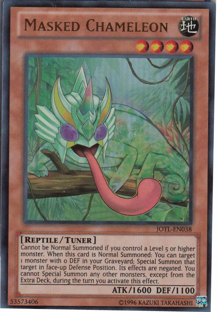 Card Gallery:Masked Chameleon | Yu-Gi-Oh! Wiki | Fandom