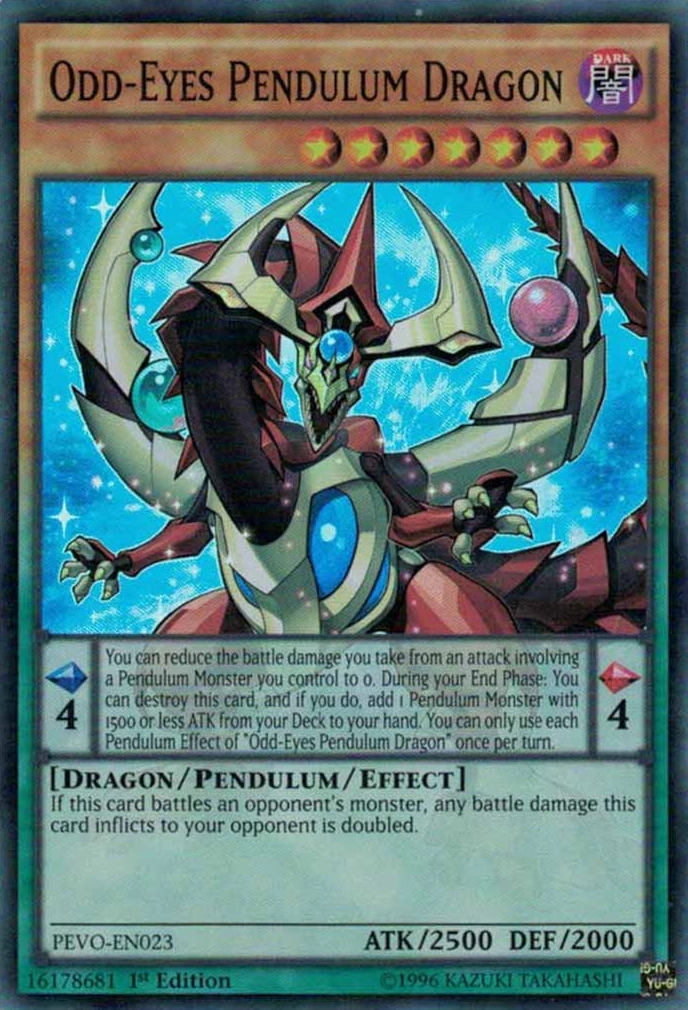 Card Gallery:Odd-Eyes Pendulum Dragon | Yu-Gi-Oh! Wiki | Fandom