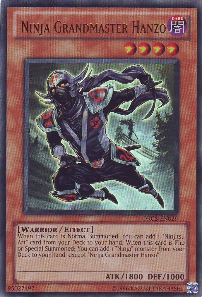 Card Gallery:Ninja Grandmaster Hanzo | Yu-Gi-Oh! Wiki | Fandom