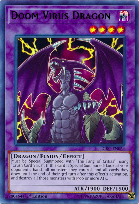 Doom Virus Dragon | Yu-Gi-Oh! | FANDOM powered by Wikia