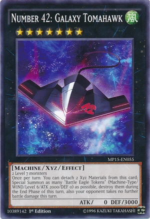 Number 42: Galaxy Tomahawk | Yu-Gi-Oh! | FANDOM powered by Wikia
