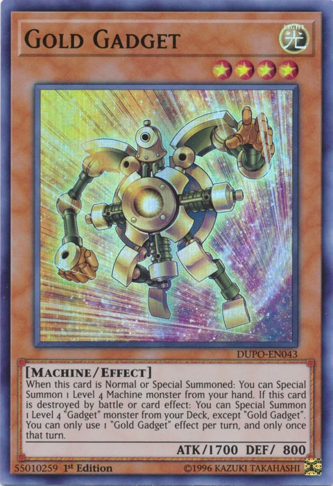 Gold Gadget | Yu-Gi-Oh! | FANDOM powered by Wikia