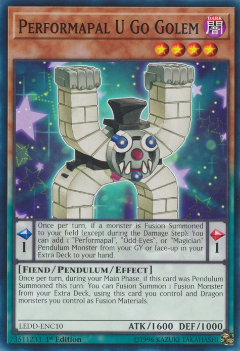 Performapal U Go Golem | Yu-Gi-Oh! Wiki | Fandom