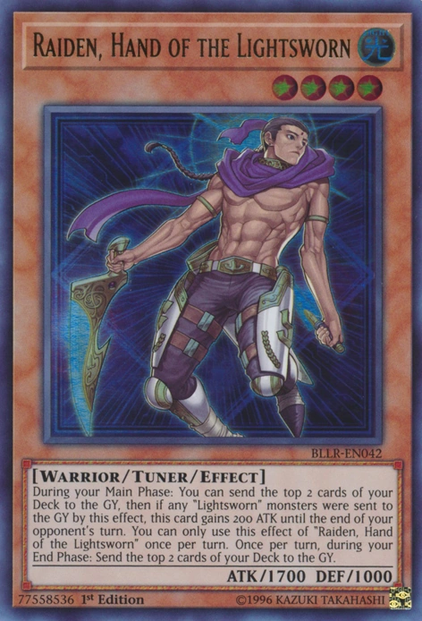 Raiden, Hand of the Lightsworn | Yu-Gi-Oh! Wiki | Fandom