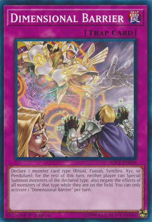 Dimensional Barrier | Yu-Gi-Oh! Wiki | Fandom