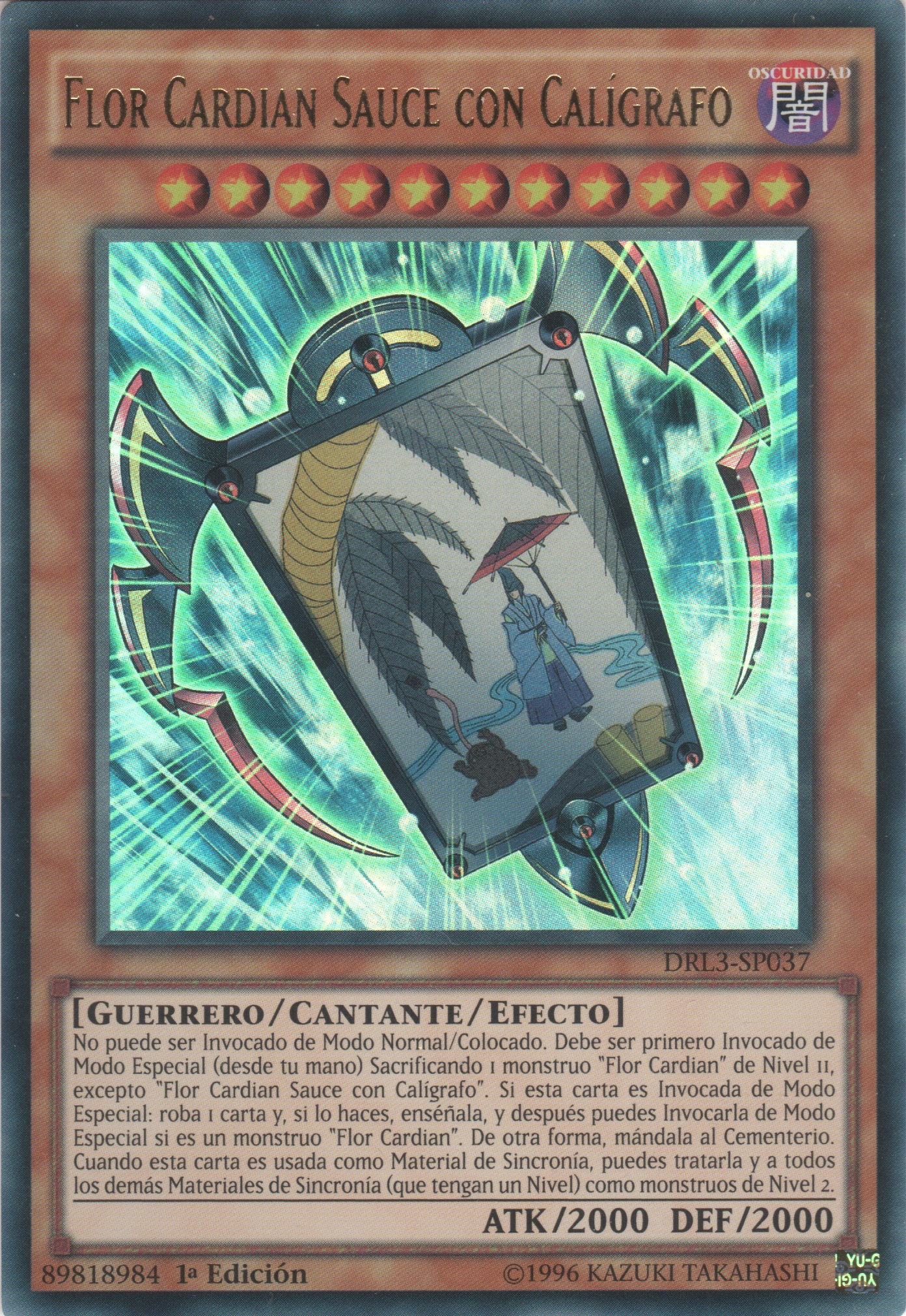 Card Gallery:Flower Cardian Willow with Calligrapher | Yu-Gi-Oh! Wiki ...