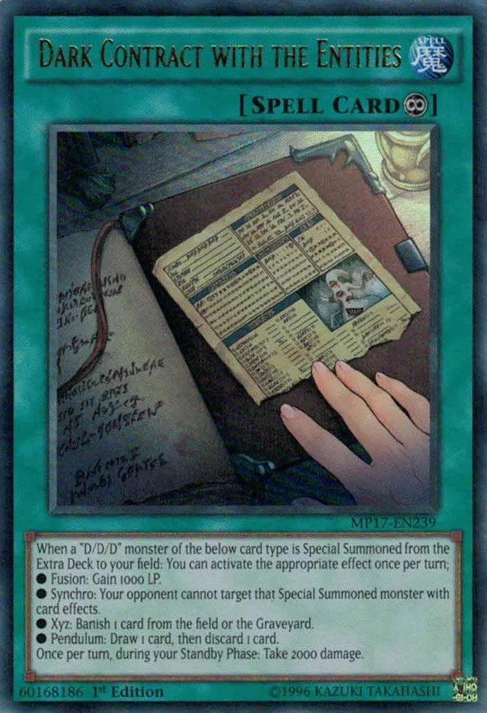 Dark Contract with the Entities | Yu-Gi-Oh! Wiki | Fandom