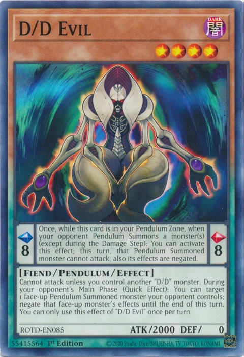 D/D Evil | Yu-Gi-Oh! Wiki | Fandom