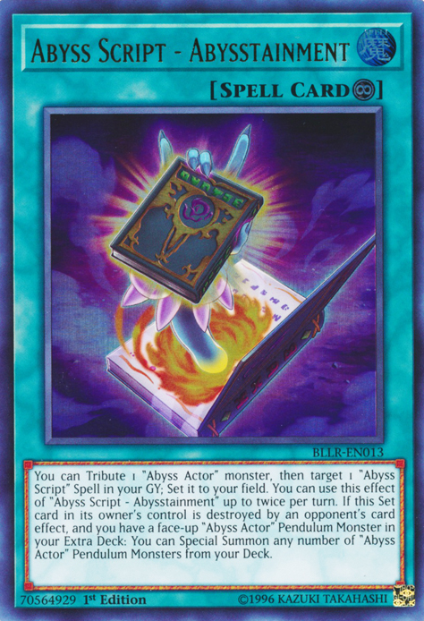 Abyss Script - Abysstainment | Yu-Gi-Oh! | FANDOM powered by Wikia