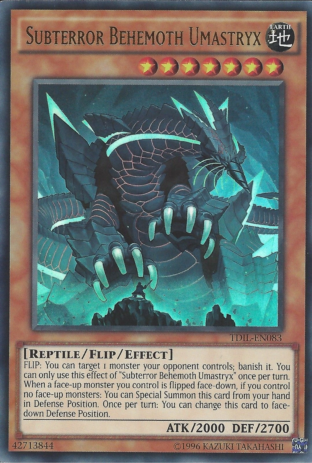 Card Gallery:Subterror Behemoth Umastryx | Yu-Gi-Oh! | Fandom