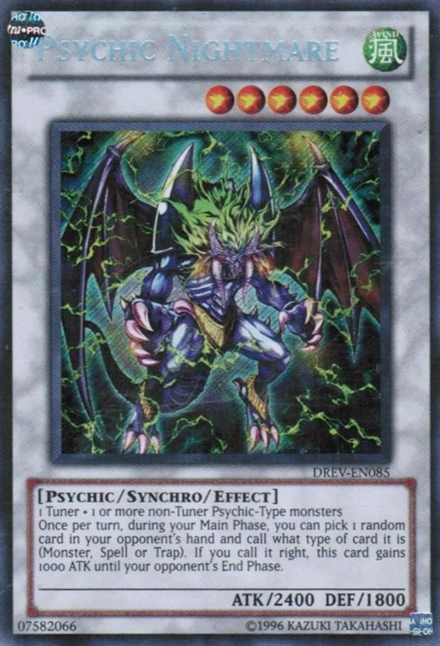 Card Gallery:Psychic Nightmare | Yu-Gi-Oh! Wiki | Fandom