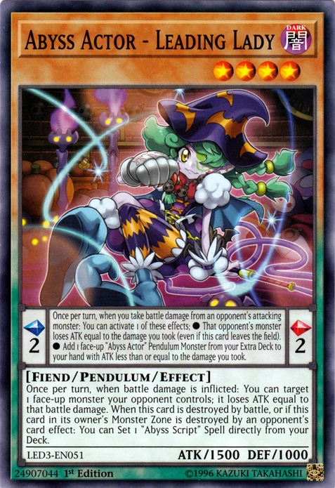 Abyss Actor - Leading Lady | Yu-Gi-Oh! Wiki | Fandom