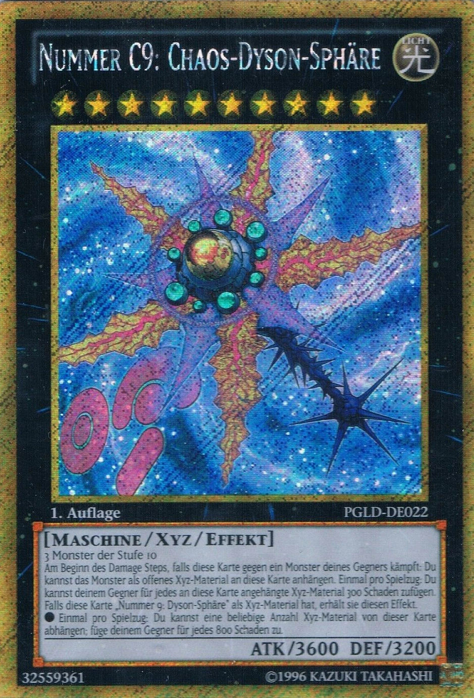 Card Gallery:Number C9: Chaos Dyson Sphere | Yu-Gi-Oh! Wiki | Fandom
