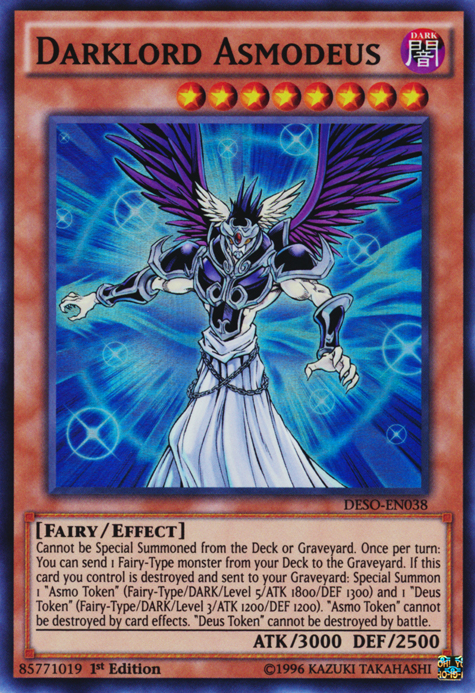Darklord Asmodeus Yu Gi Oh Wiki Fandom