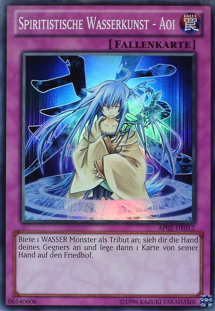 Card Gallery:Spiritual Water Art - Aoi | Yu-Gi-Oh! | FANDOM powered by ...