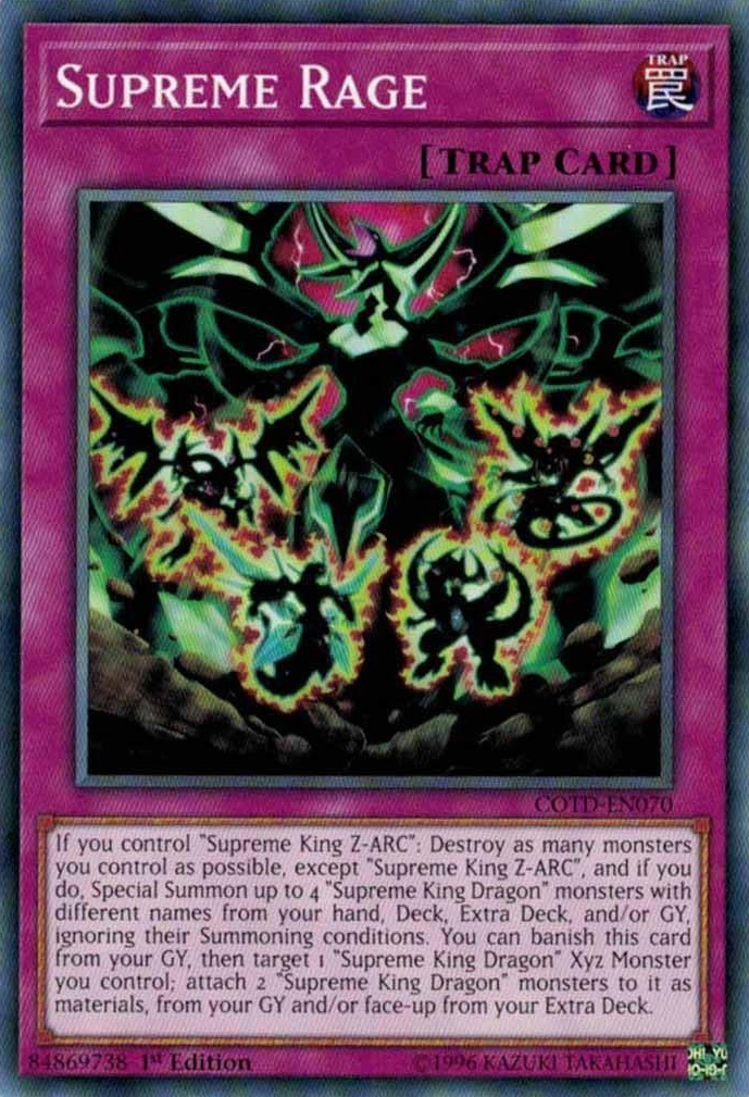 Supreme Rage | Yu-Gi-Oh! Wiki | Fandom