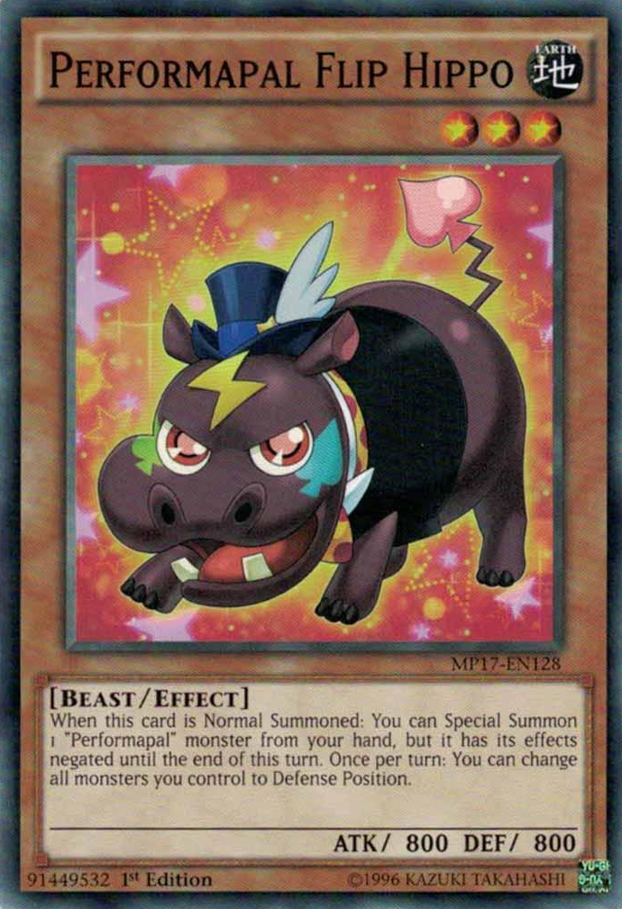 Performapal Flip Hippo Yu Gi Oh Fandom Powered By Wikia
