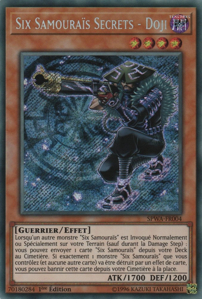 Card Gallery:Secret Six Samurai - Doji | Yu-Gi-Oh! Wiki | Fandom