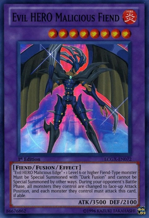 Evil HERO Malicious Fiend | Yu-Gi-Oh! Wiki | Fandom