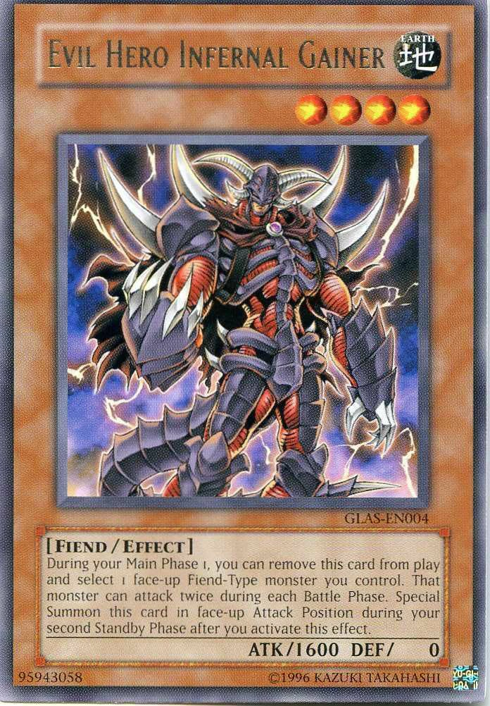 Card Gallery:Evil HERO Infernal Gainer | Yu-Gi-Oh! Wiki | Fandom