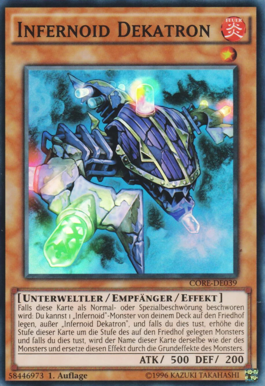 Card Gallery:Infernoid Decatron | Yu-Gi-Oh! Wiki | Fandom