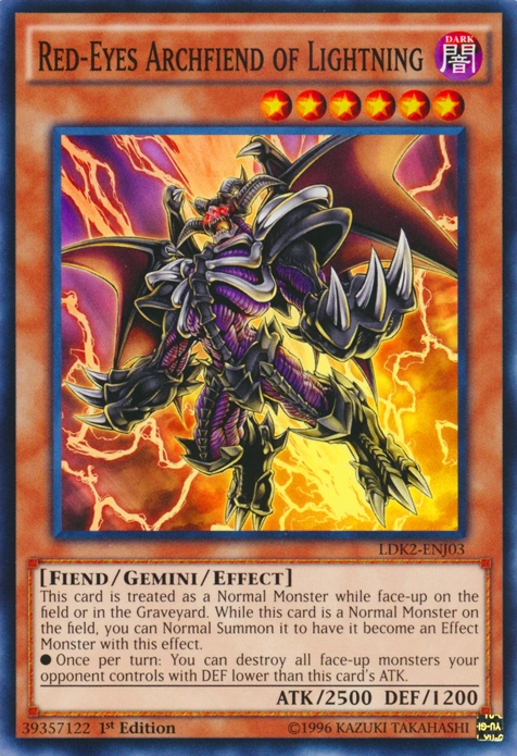 Red-Eyes Archfiend of Lightning | Yu-Gi-Oh! Wiki | Fandom