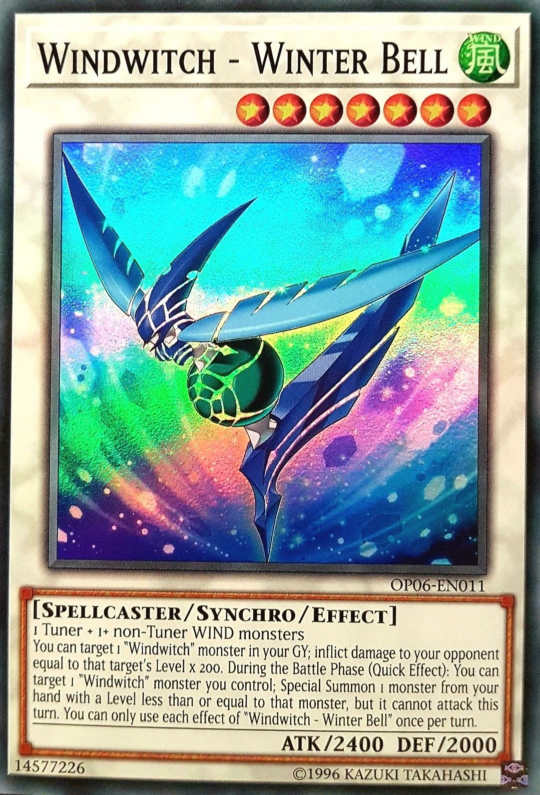 Windwitch - Winter Bell | Yu-Gi-Oh! Wiki | Fandom