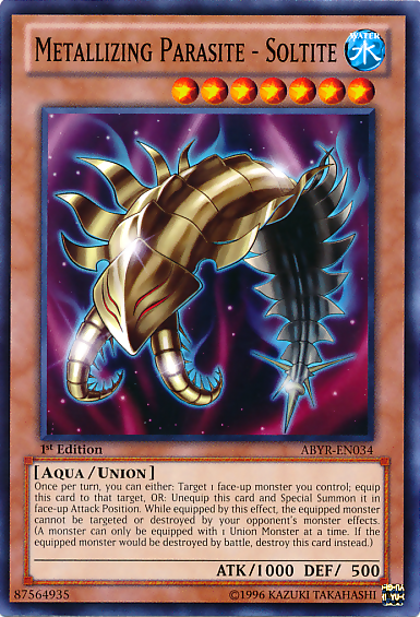Metallizing Parasite Soltite Yu Gi Oh Fandom Powered By Wikia