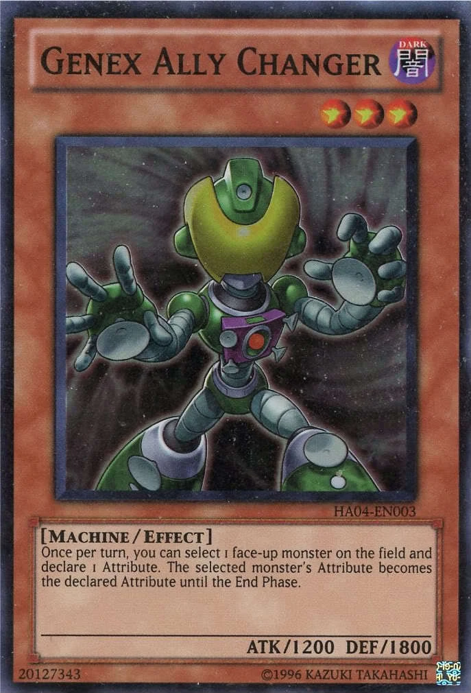 Card Gallery:Genex Ally Changer | Yu-Gi-Oh! Wiki | Fandom