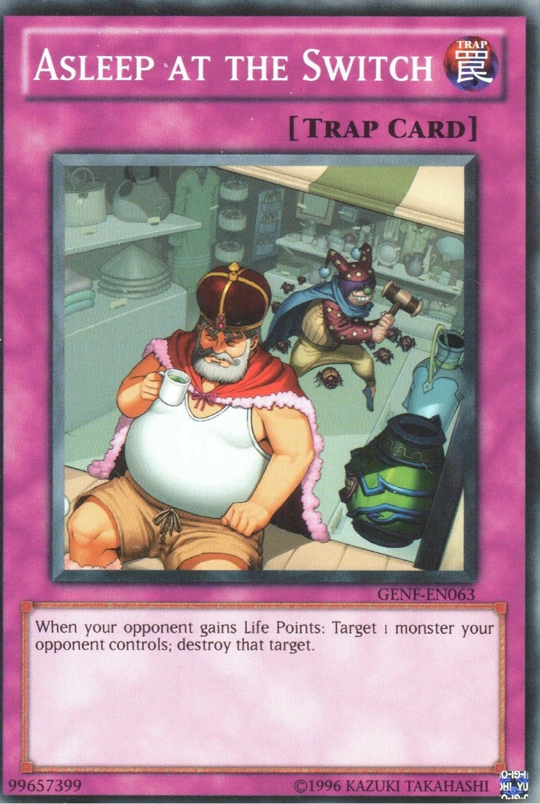 Card Gallery:Asleep at the Switch | Yu-Gi-Oh! Wiki | Fandom