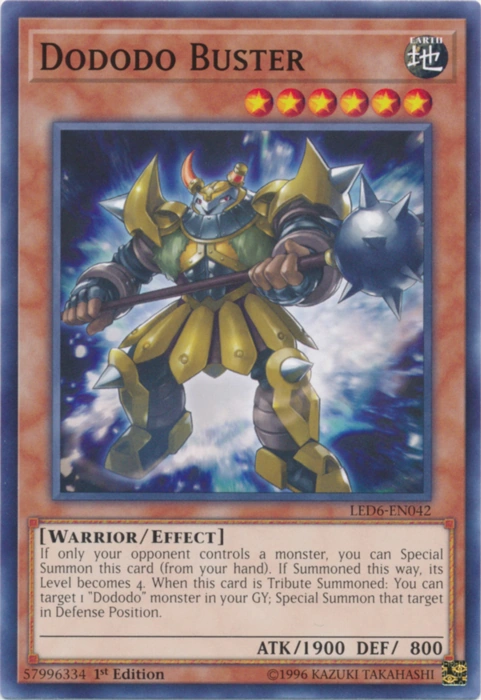 Dododo Buster | Yu-Gi-Oh! Wiki | Fandom