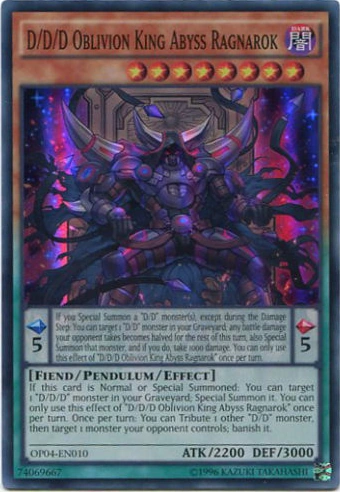 D/D/D Oblivion King Abyss Ragnarok | Yu-Gi-Oh! | FANDOM powered by Wikia