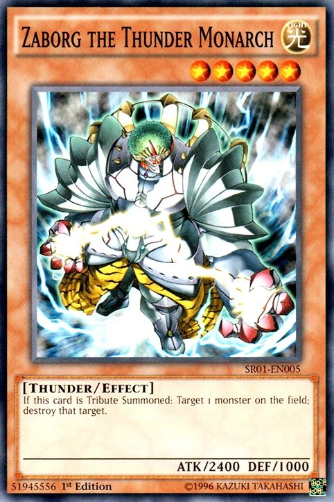 Zaborg the Thunder Monarch | Yu-Gi-Oh! | FANDOM powered by Wikia