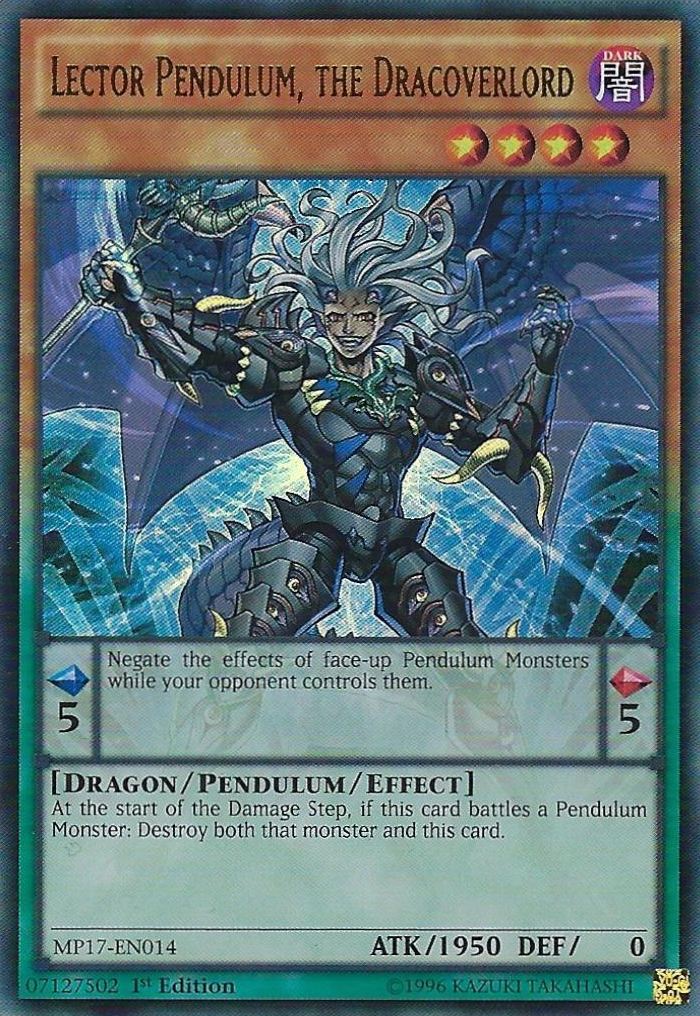 Lector Pendulum, the Dracoverlord | Yu-Gi-Oh! Wiki | Fandom