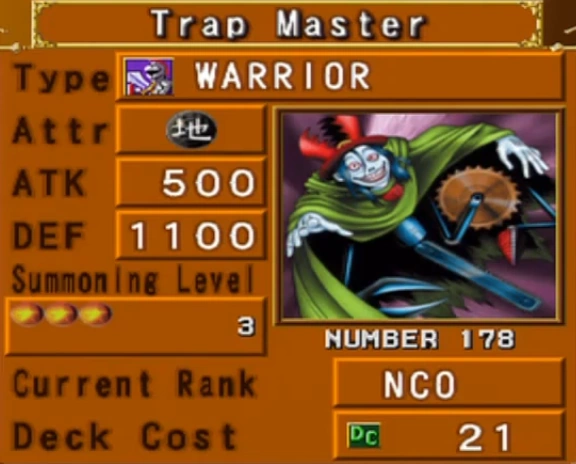Trap Master (DOR) | Yu-Gi-Oh! | FANDOM powered by Wikia