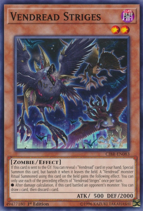 Vendread Striges | Yu-Gi-Oh! Wiki | Fandom