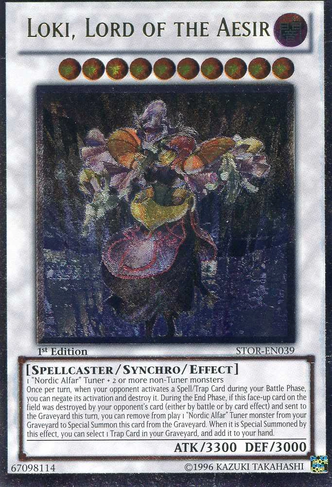 Card Gallery:Loki, Lord of the Aesir | Yu-Gi-Oh! Wiki | Fandom