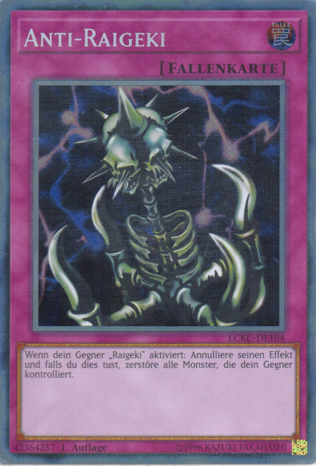 Card Gallery:Anti Raigeki | Yu-Gi-Oh! Wiki | Fandom