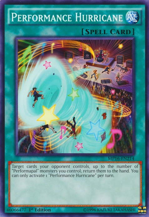 Performance Hurricane | Yu-Gi-Oh! Wiki | Fandom