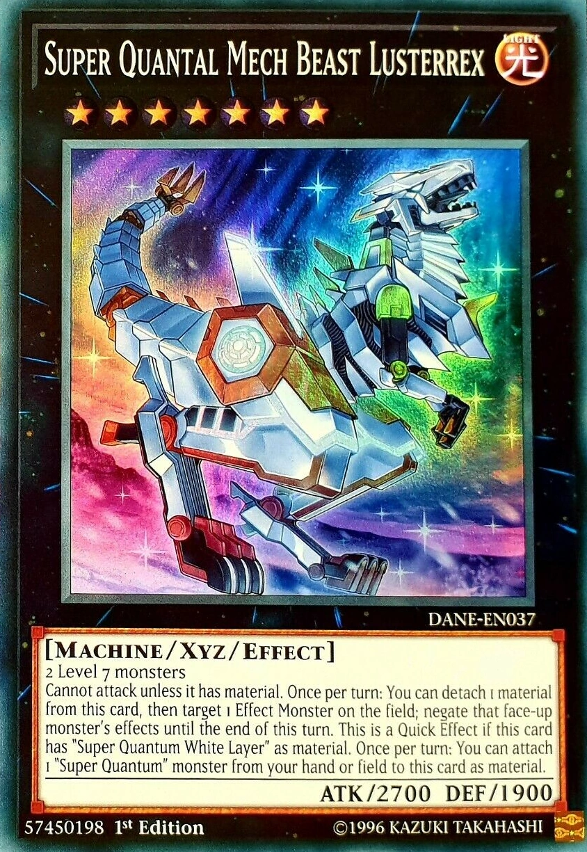 Super Quantal Mech Beast Lusterrex | Yu-Gi-Oh! Wiki | Fandom