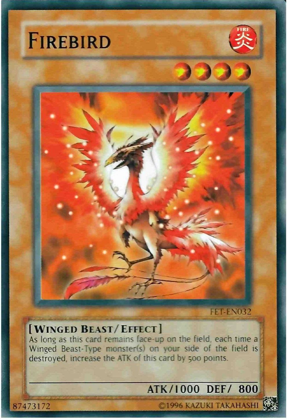 Card Gallery:Firebird | Yu-Gi-Oh! Wiki | Fandom