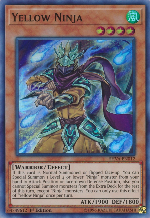 Yellow Ninja | Yu-Gi-Oh! Wiki | Fandom