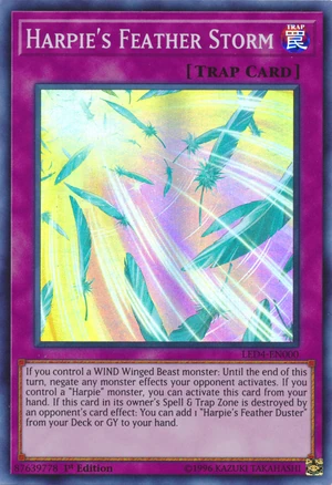 Harpie's Feather Storm | Yu-Gi-Oh! Wiki | Fandom