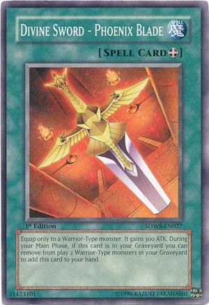 Divine Sword - Phoenix Blade | Yu-Gi-Oh! Wiki | Fandom