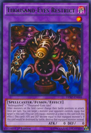 Thousand-Eyes Restrict | Yu-Gi-Oh! | FANDOM powered by Wikia