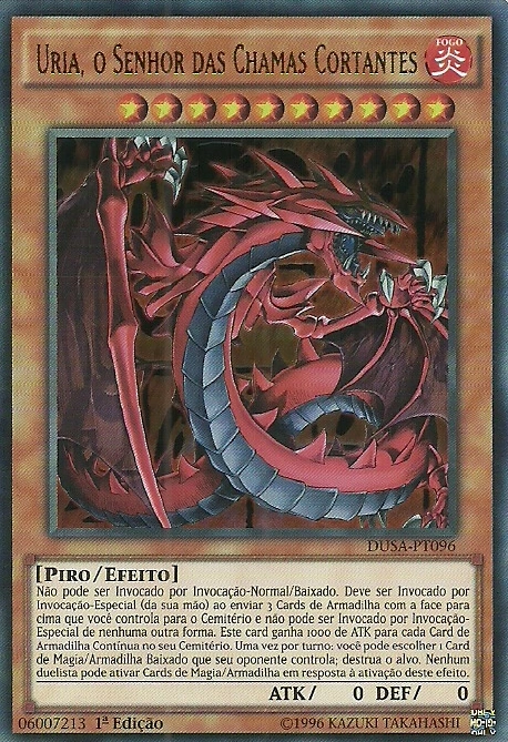 Uria, Lord of Searing Flames | Yu-Gi-Oh! Wiki | Fandom
