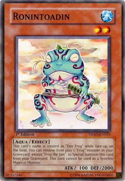 Yu-Gi-Oh!:Featured Card/Ronintoadin | Yu-Gi-Oh! | FANDOM powered by Wikia