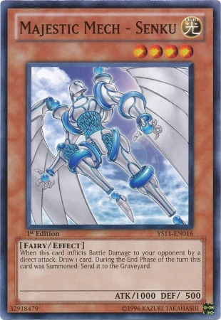 Majestic Mech - Senku | Yu-Gi-Oh! Wiki | Fandom