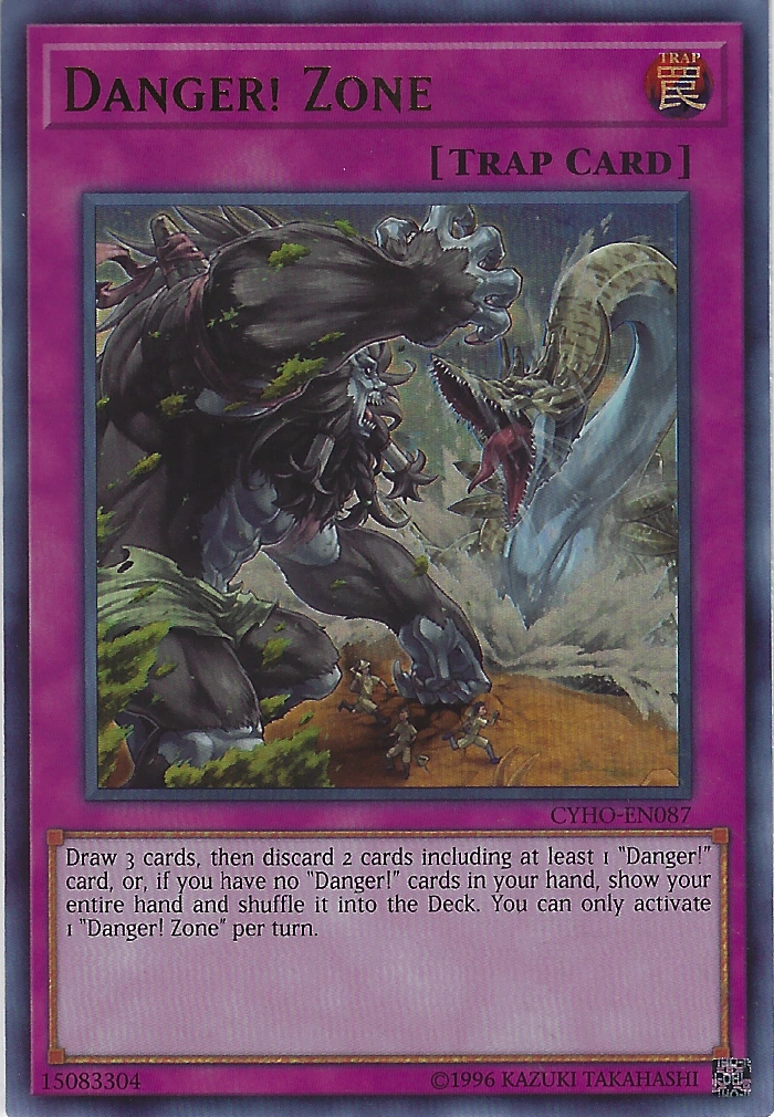 Card Gallery:Danger! Zone | Yu-Gi-Oh! | FANDOM powered by Wikia